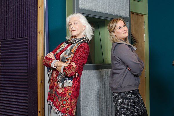 Linda Thorson and Emily Woodward (c) Tony Whitmore » We Are Cult